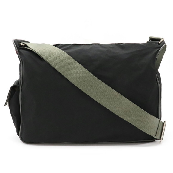 Prada | Bags | Prada Sports Diagonal Nylon Bag Black Gray | Poshmark